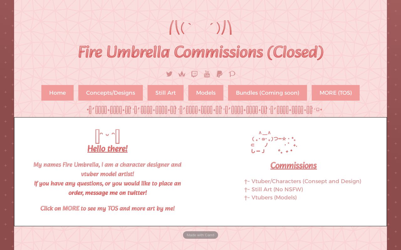 FireUmbrella Commissions